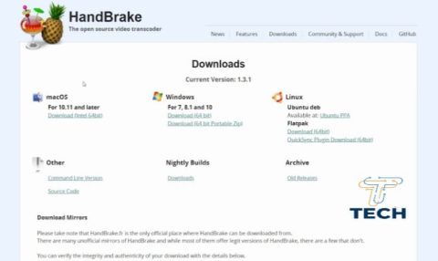 تحميل برنامج HandBrake لتقليل حجم الفيديو مجانًا 2025 - تك مستقلات