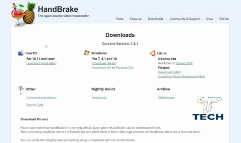 تحميل برنامج HandBrake لتقليل حجم الفيديو مجانًا 2025 - تك مستقلات